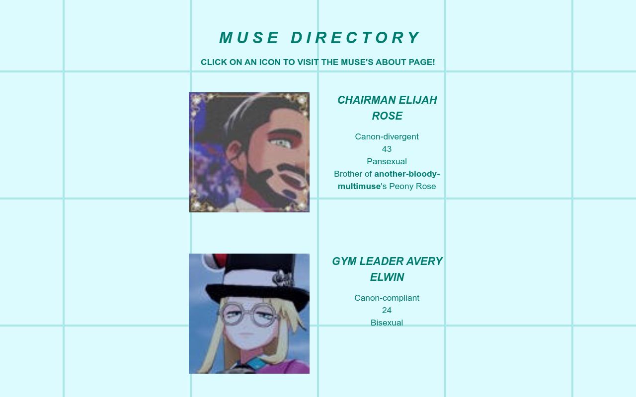 EM'S MUSE DIRECTORY